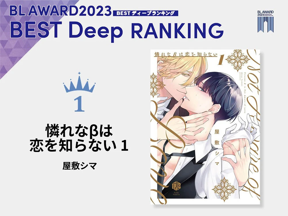 这本 BL 已经看了吗？「BL AWARD 2023」发表各部门得奖作品！ – 绝对领域